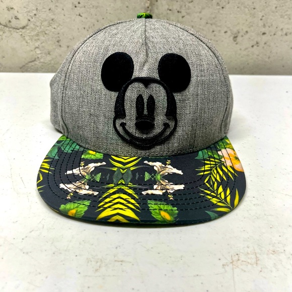 Disney | Accessories | Disney Mickey Mouse Tropical Snapback Hat | Poshmark